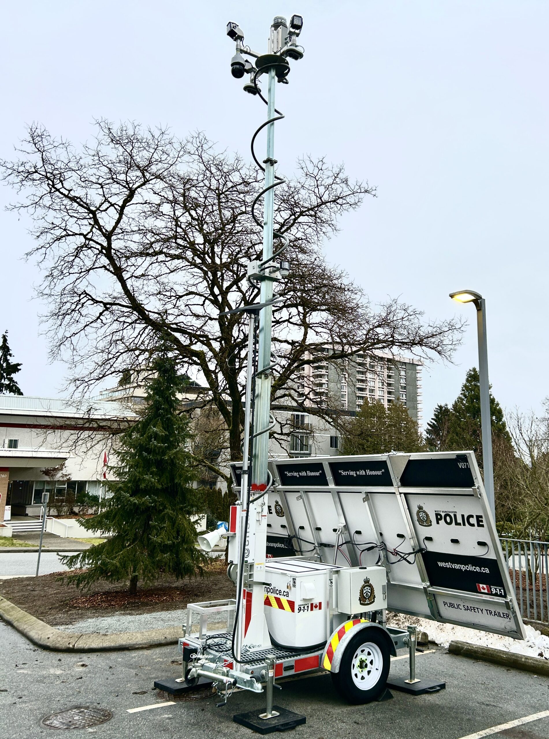 West Vancouver Police Employ a Mobile Public Safety Trailer to Enhance Public Safety and Deter ...